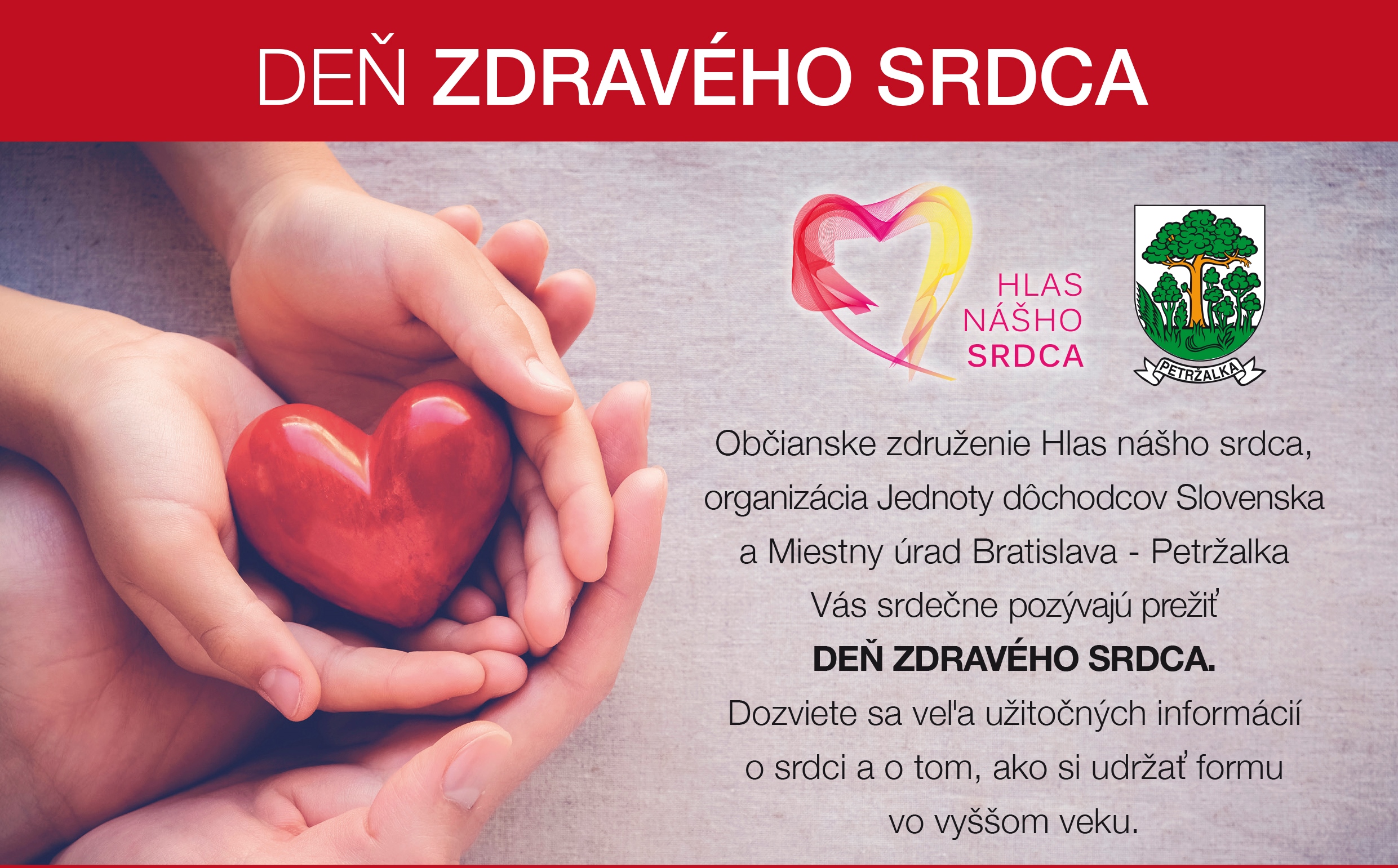 Deň zdravého srdca - Petržalka