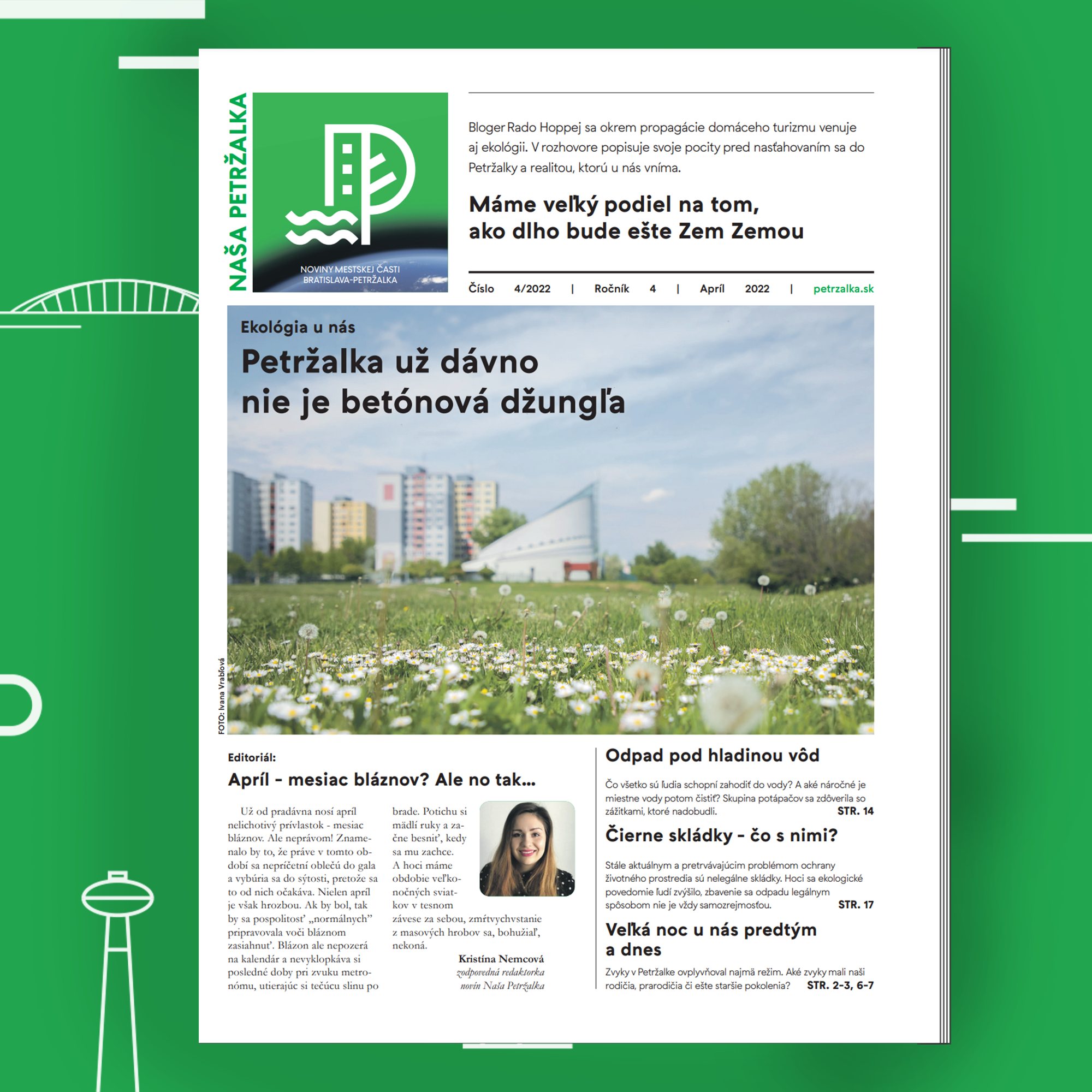 Samosprávne noviny Naša Petržalka | REDAKCIA A REKLAMA - Petržalka