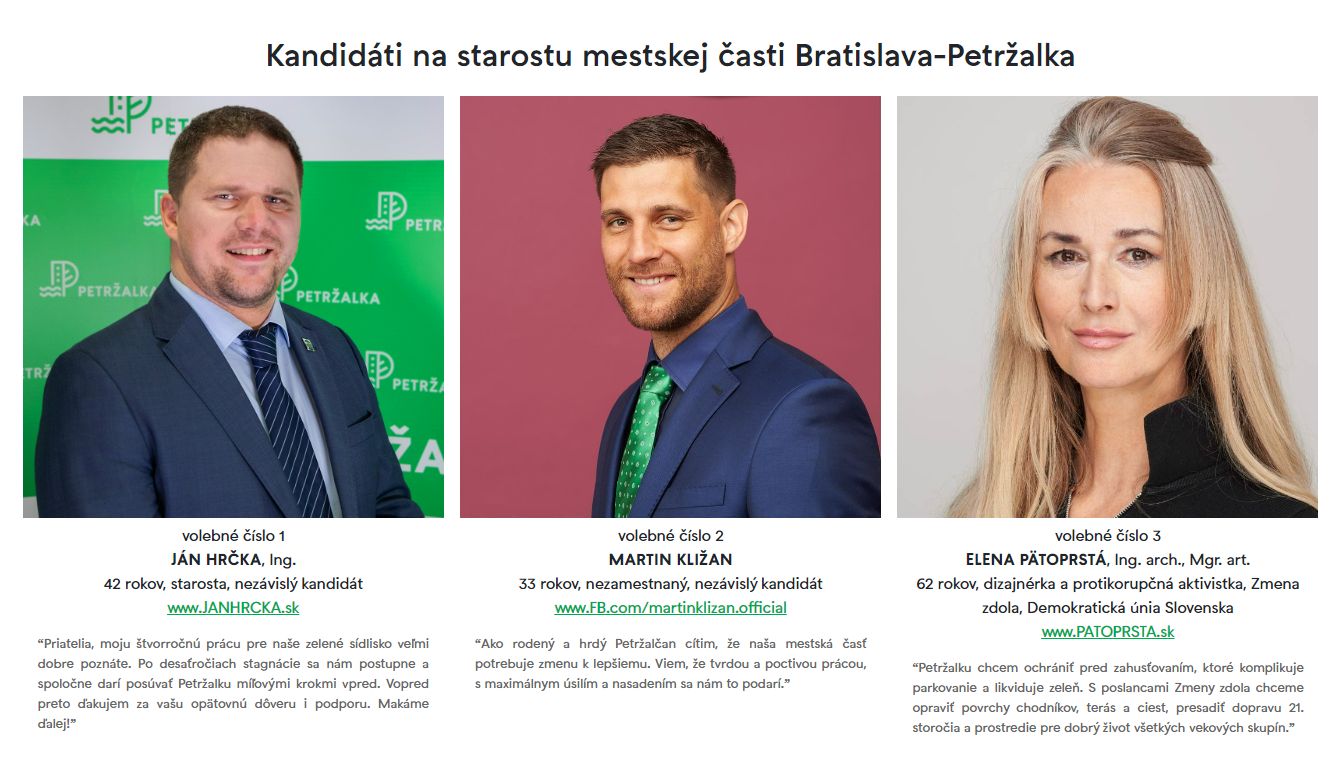 starosta - Petržalka