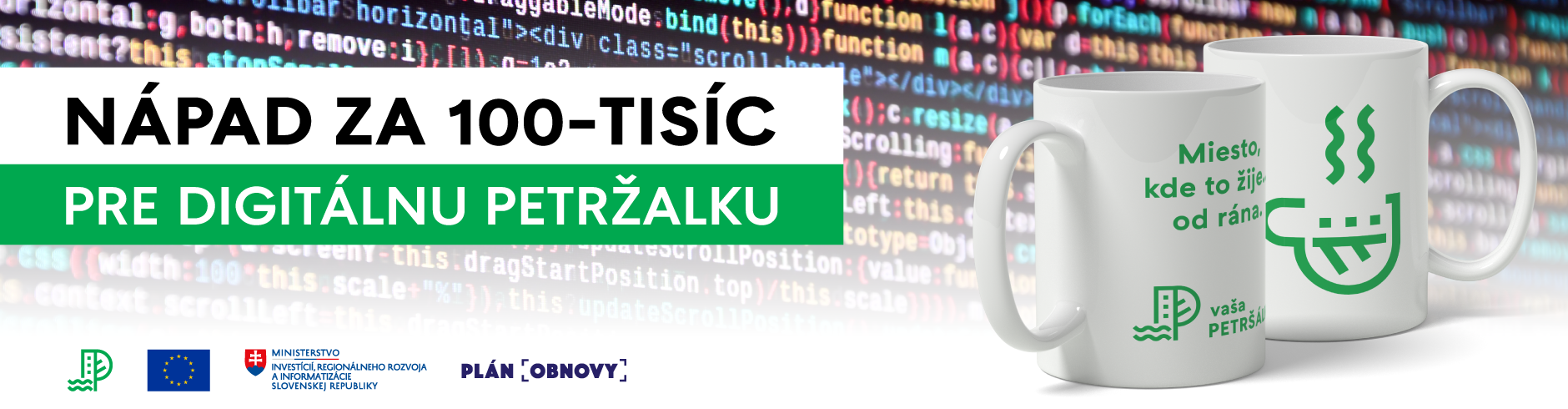 PETRŽALKA.DIGITAL? Pomôžte nám získať peniaze z Plánu obnovy a vyhrajte ...