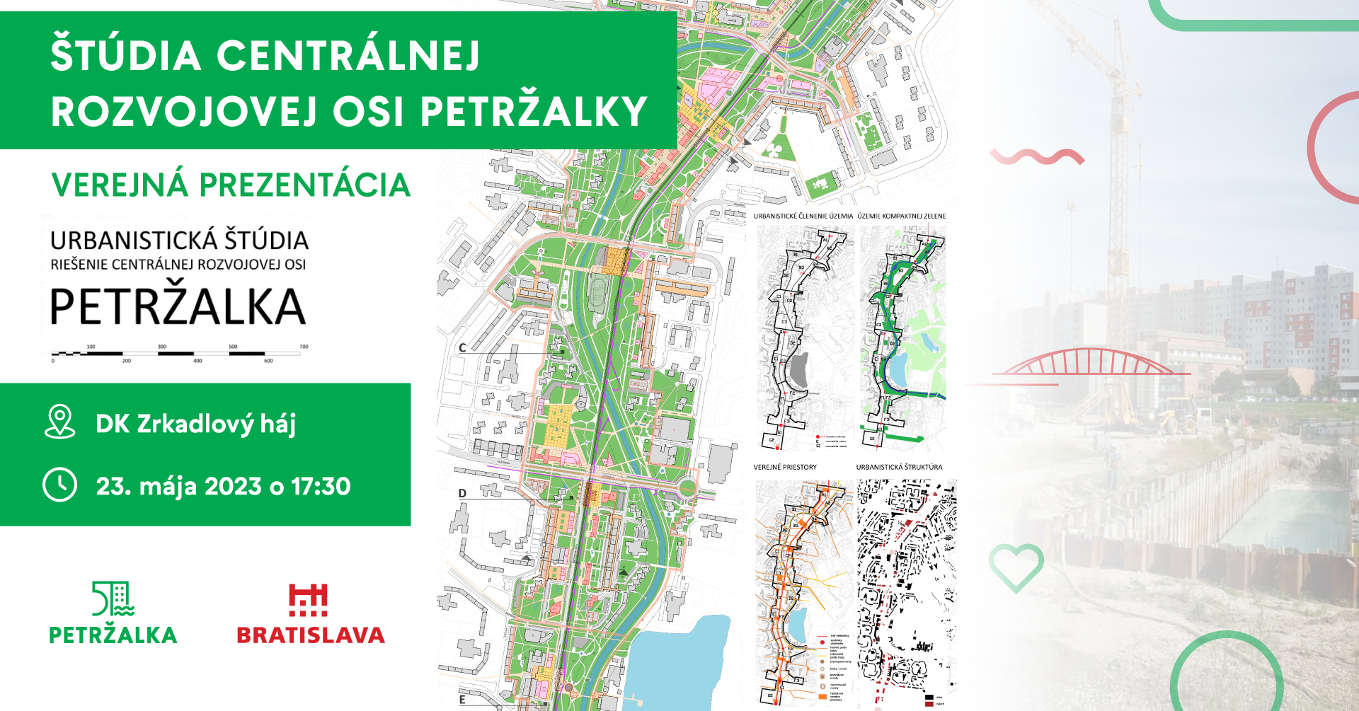Nepremeškajte verejnú prezentáciu urbanistickej štúdie Centrálnej ...