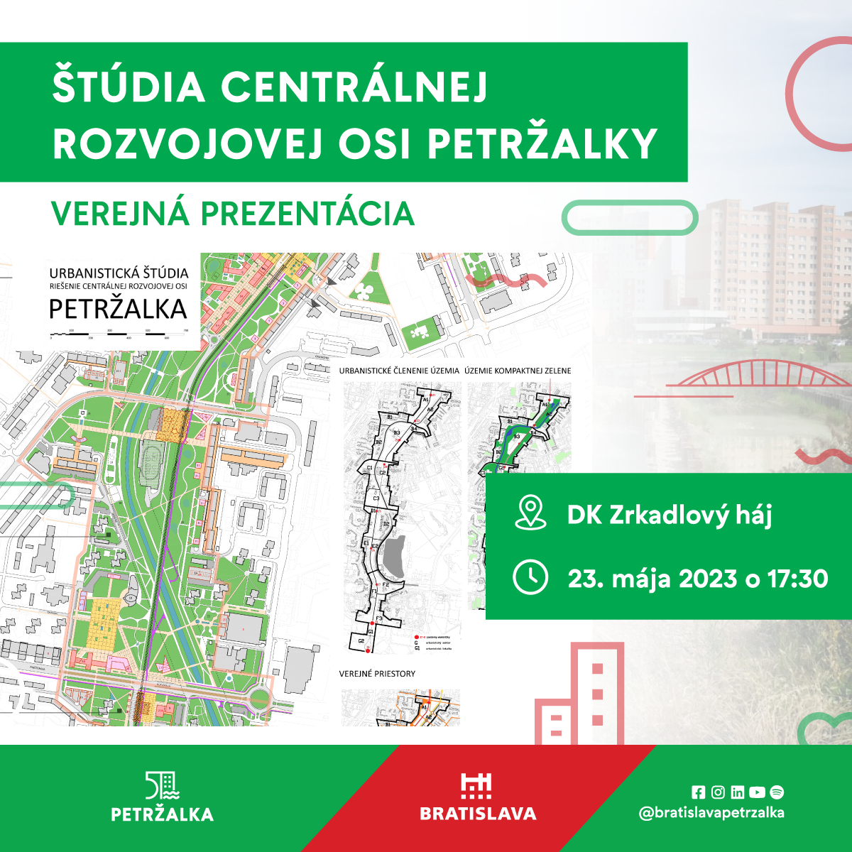 Riešenie centrálnej rozvojovej osi Petržalky | MAGISTRÁT - Petržalka