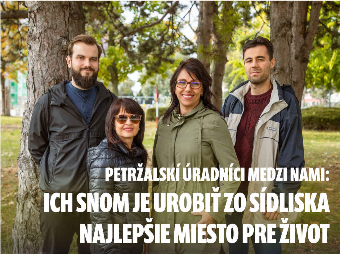 Petržalskí úradníci medzi nami: Predstavujeme referát územného rozvoja ...