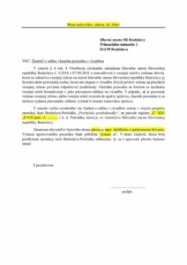 VZOR_Žiadosť o súhlas vlastníka pozemku s výsadbou v zmysle VZN 5_2018 ...