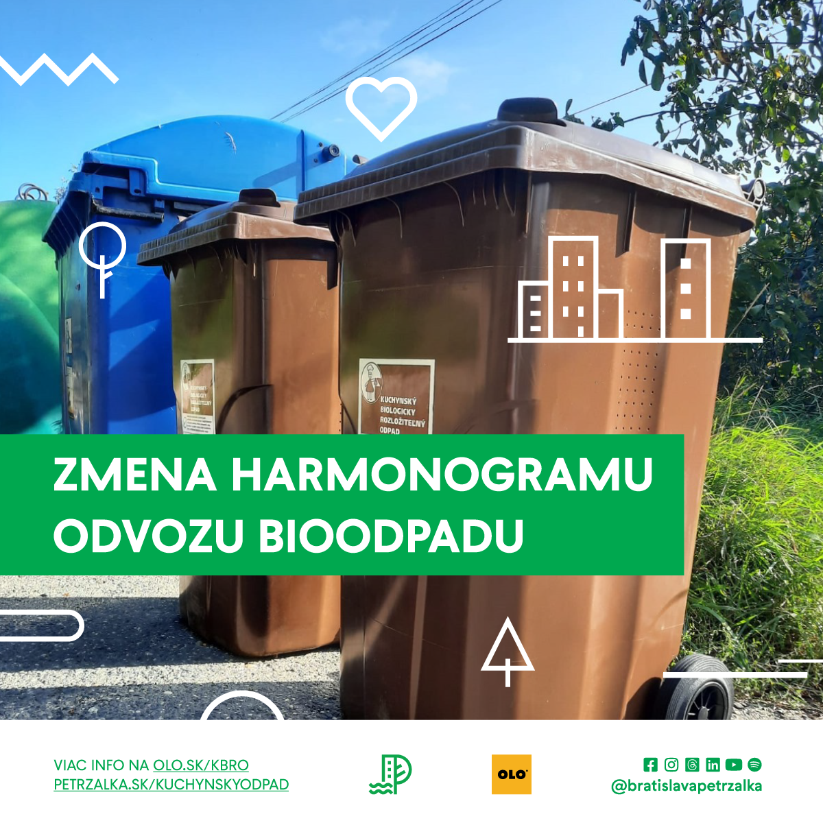 Vychádza prvé slnko a s ním prichádza i zmena v harmonograme odvozu ...