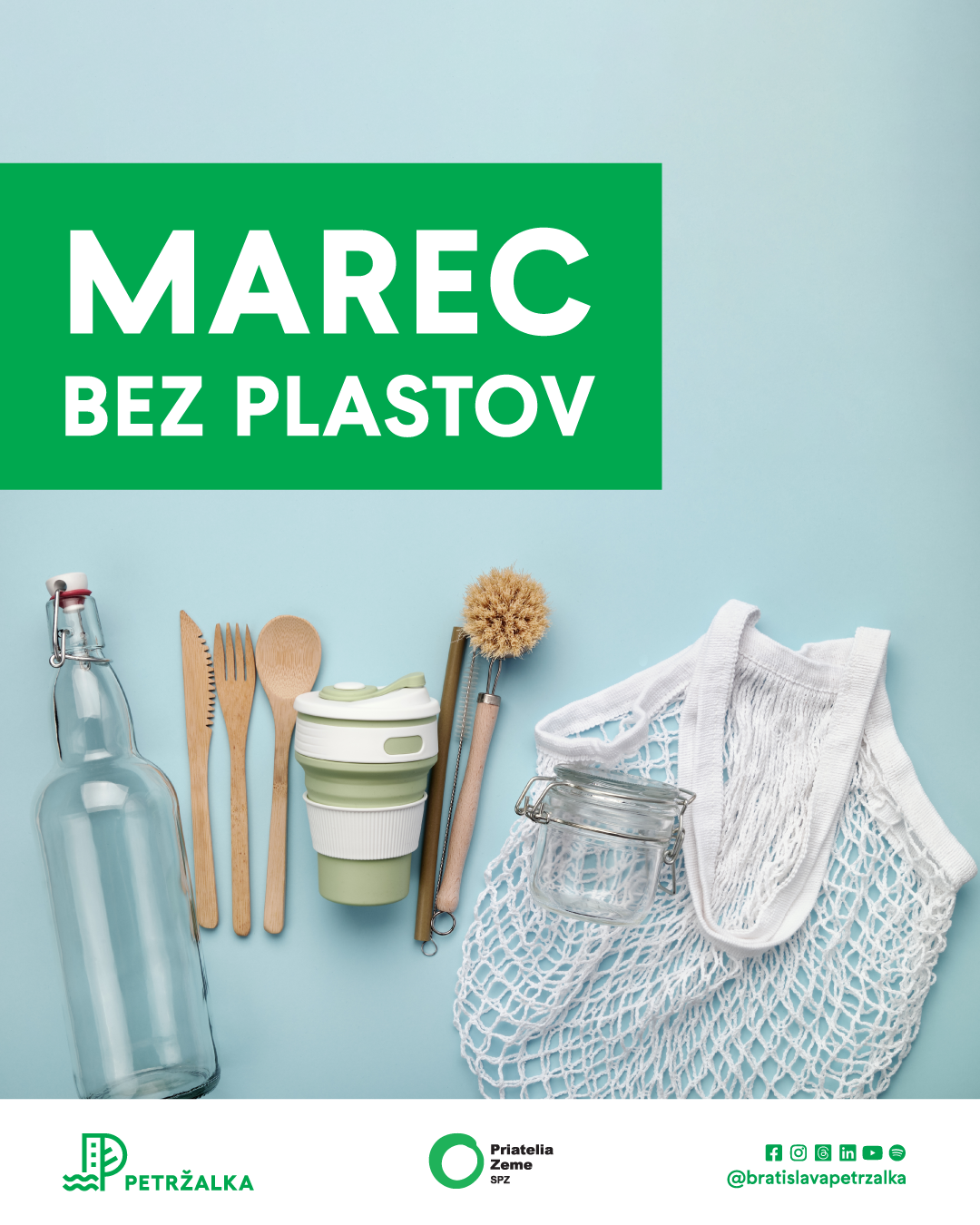 Zvládneme marec bez plastov? - Petržalka