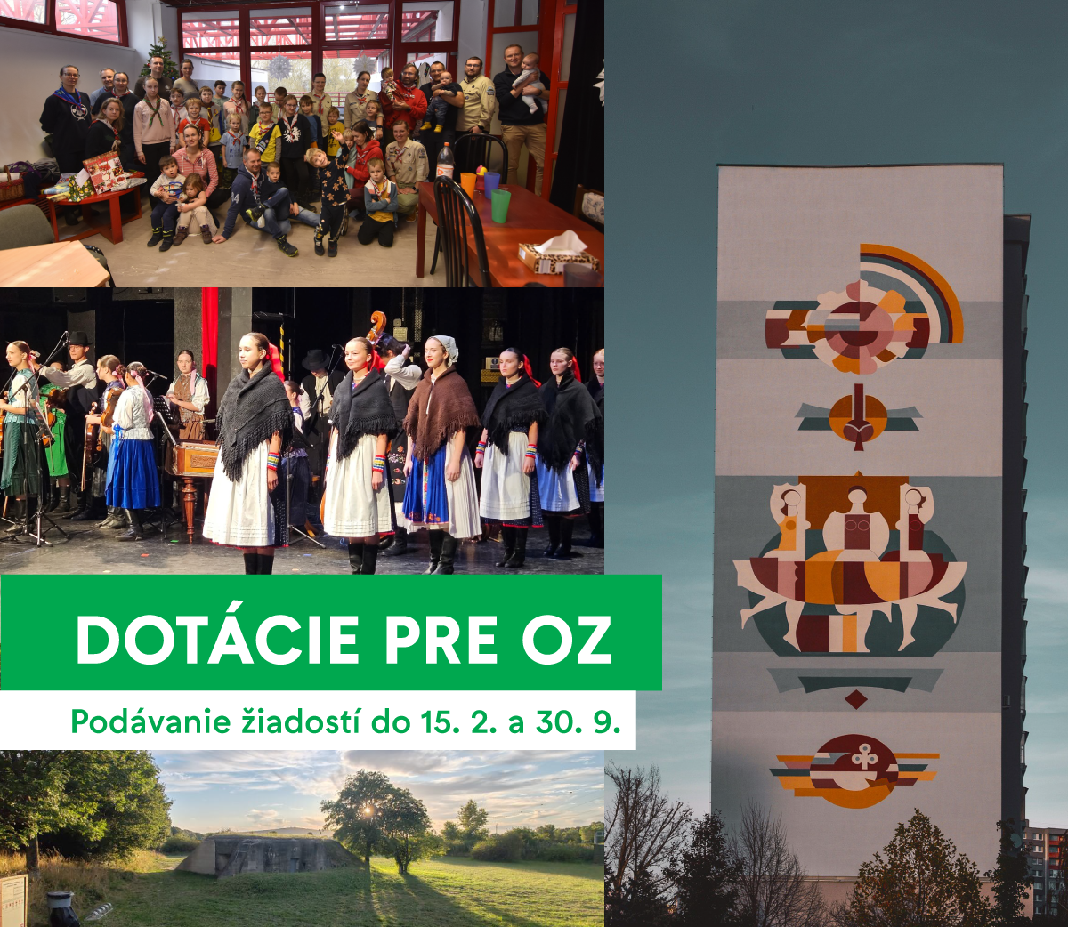 FB štvorec dotacie 2026 - Petržalka